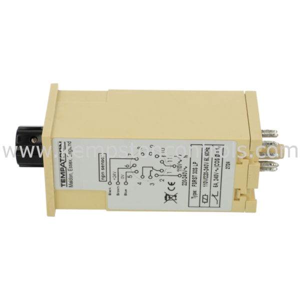 Tempatron FSRST30SLP-110/230VAC TEMPATRON SHAFT ROTATION SENSOR, SHAFT ...