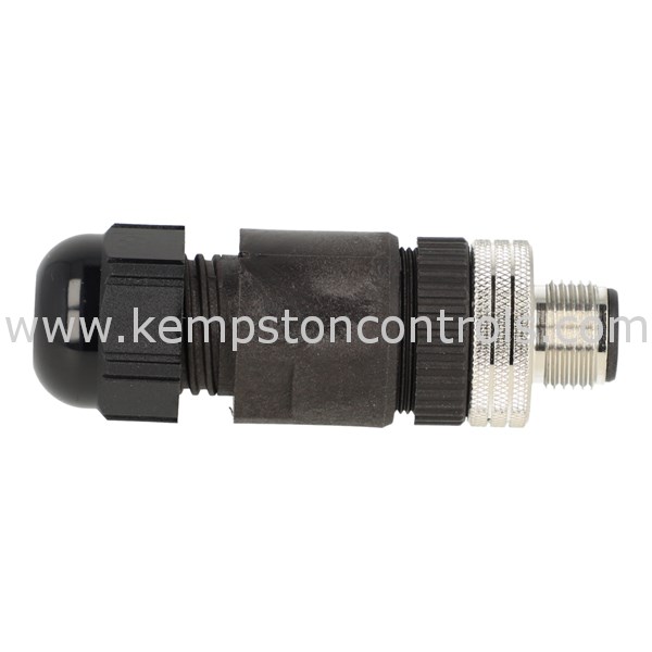 Molex 8A4006-32 MOLEX MICRO-CHANGE (M12) SINGLE KEYWAY WITH PG9 CABLE FITTING, STRAIGHT MALE, 4 ...