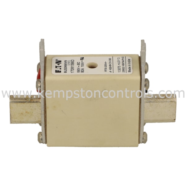 Bussmann 170M1566D BUSSMANN SQUARE BODY FUSE 80A 690V DIN 000 AR ...