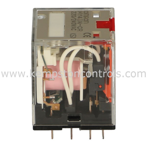 Omron MY4IN-CR 220/240AC(S) OMRON RELAY, PLUG-IN, 5A, 220/240VAC/DC, 14 ...