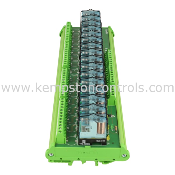 Eurotek ETMRZ1624DCSCN EUROTEK 16-WAY SCREW TERMINAL DIN RAIL MOUNTING ...