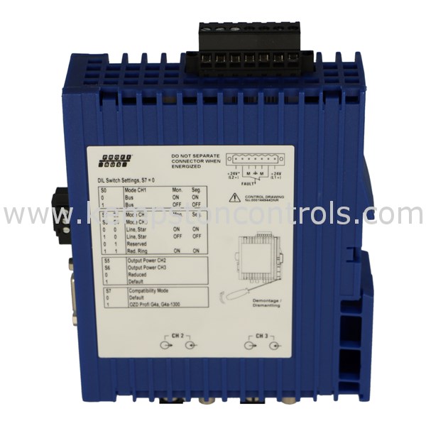 Hirschmann 943 905-321 HIRSCHMANN PROFIBUS REPEATER, INTERFACE ...