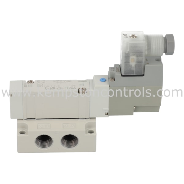 SMC SY5140-5DZ-02F-Q SMC SOLENOID VALVE, 24VDC, 1/4 BASE MOUNTED ...