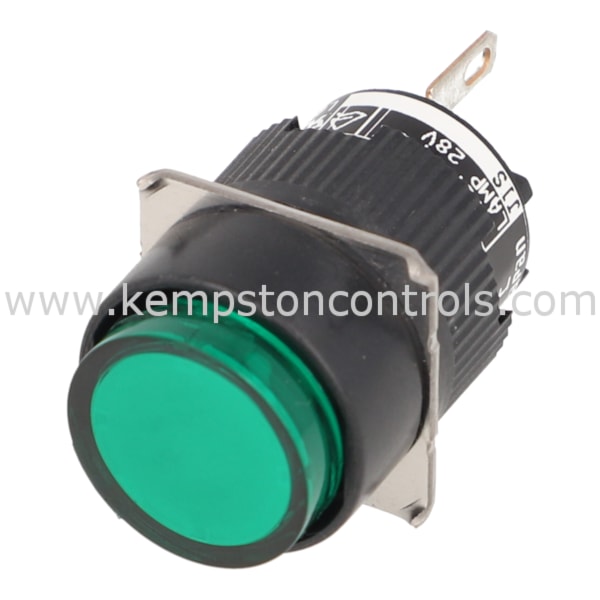Fuji AH165-ZGE FUJI PILOT LIGHT EXTENDED ROUND, GREEN, 24VAC/DC ...