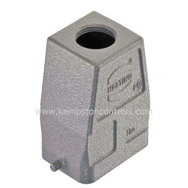 HARTING 19300060447 HARTING HOOD TOP ENTRY, HAN B, SINGLE LOCKING LEVER, 6B SIZE, TOP ENTRY, 1 X ...