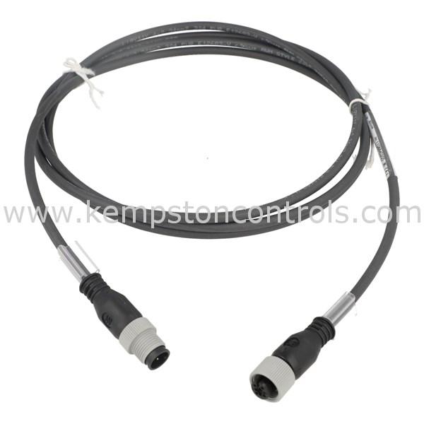 Weidmuller 1108840200 WEIDMULLER SENSOR/ACTUATOR CABLE, M12 STRAIGHT, 4 POLE, 2 METRE LENGTH ...
