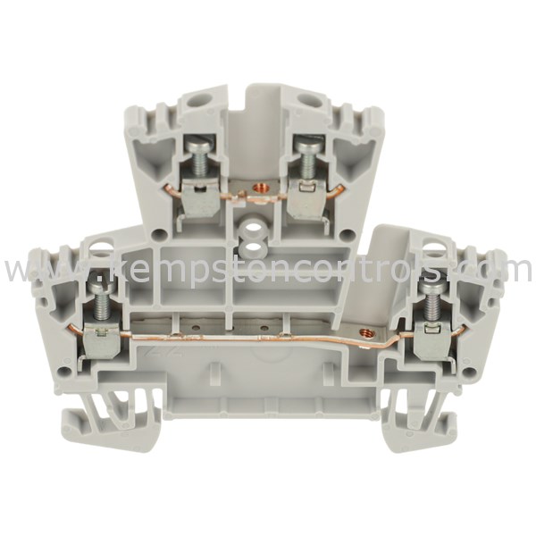 Allen Bradley 1492-JD3 BRADLEY TERMINAL BLOCK, TWO-CIRCUIT FEED-THROUGH BLOCK, 2.5MM (#24AWG ...