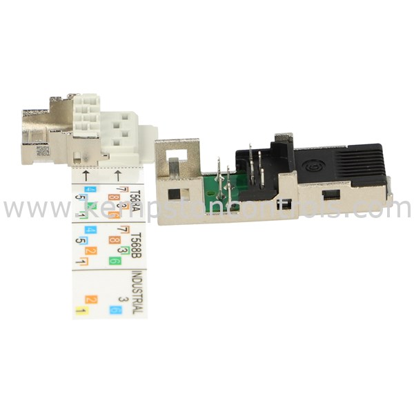 Weidmuller 1962730000 WEIDMULLER PULG INSERT RJ45 TO IDC,TIA-568A, EIA ...