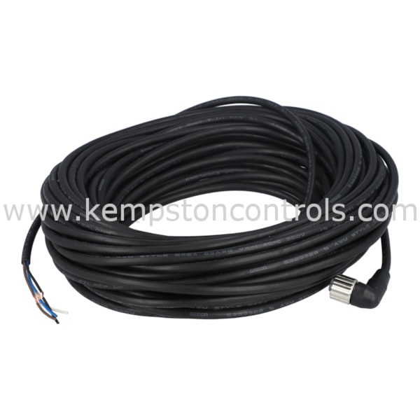 Omron XS2F-M12PVC4A20M OMRON SENSOR CONNECTOR, FEMALE, M12, PVC, 4 PIN, ANGLED, 20M | Kempston ...