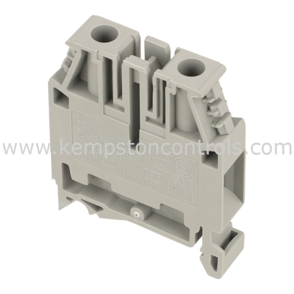 Cabur CBC.10/GR CABUR TERMINAL BLOCK 10MM GREY . | Kempston Controls