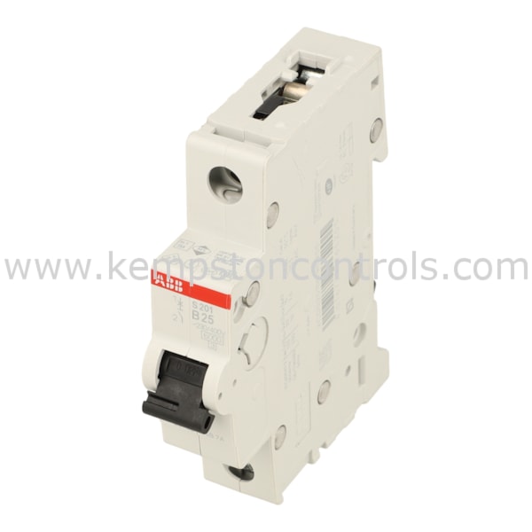 ABB S201-B25 ABB S201-B25 MINIATURE CIRCUIT BREAKER, 1 POLE, TYPE B, 25A | Kempston Controls
