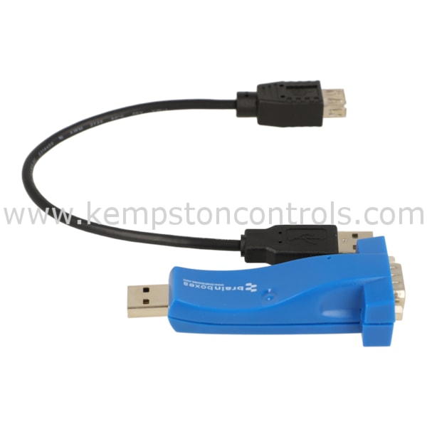 Brainboxes US-101 BRAINBOXES USB 1 PORT RS232 1MBAUD, USB TO SERIAL ADAPTER | Kempston Controls