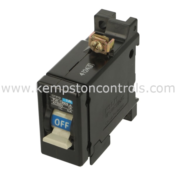 Fuji CP31D/1W FUJI CIRCUIT PROTECTOR, 1 POLE, 1 AMP+AUX SWITCH | Kempston Controls