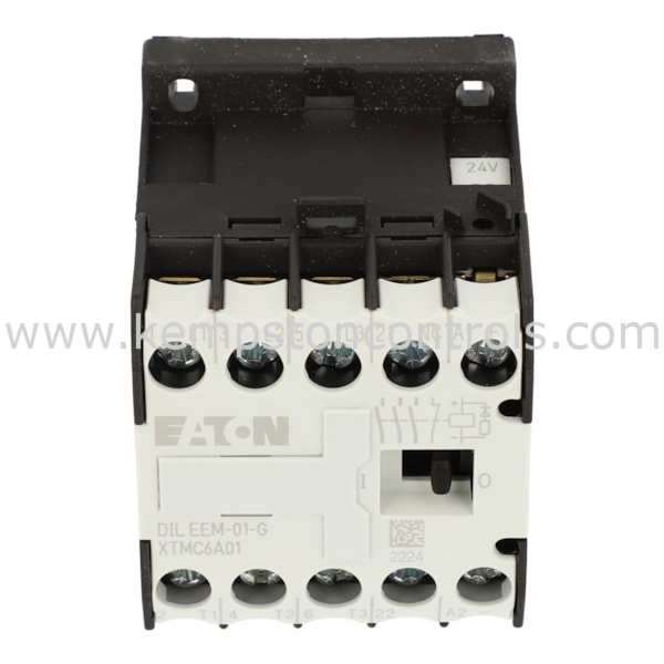 Eaton Moeller DILEEM-01-G(24VDC) MOELLER MINI CONTACTOR,3KW/400V,DC ...