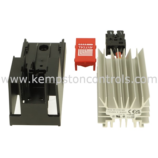 Rittal SK3105.320 RITTAL ENCLOSURE HEATER 18-20W, 110-240 VAC 50HZ/60HZ ...