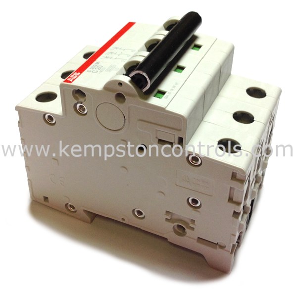 ABB 2CDS273001R0204 MINIATURE CIRCUIT BREAKER, 3 POLE, TYPE C, 20A | Kempston Controls