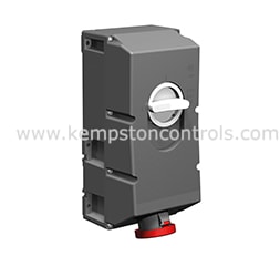 ILME TM12564SP ILME SWITCHED SOCKET 3 POLES + PE, 6 H (RED), 125 A, 380 ...