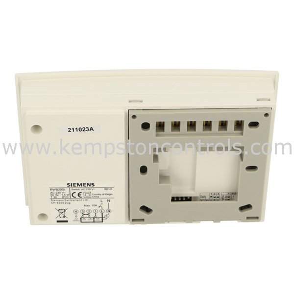 Siemens Smart Infrastructure RWB29SI SIEMENS TWIN CHANNEL PROGRAMMER, 2 ...