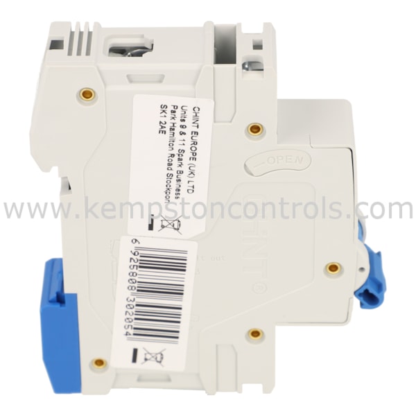 CHINT NB1-63 C2 CHINT MINIATURE CIRCUIT BREAKER, SINGLE POLE, C TYPE ...