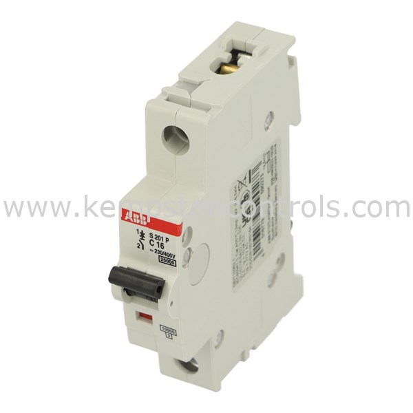 ABB 2CDS281001R0164 ABB S201P-C16 MINIATURE CIRCUIT BREAKER - 1P - C - 16 A | Kempston Controls