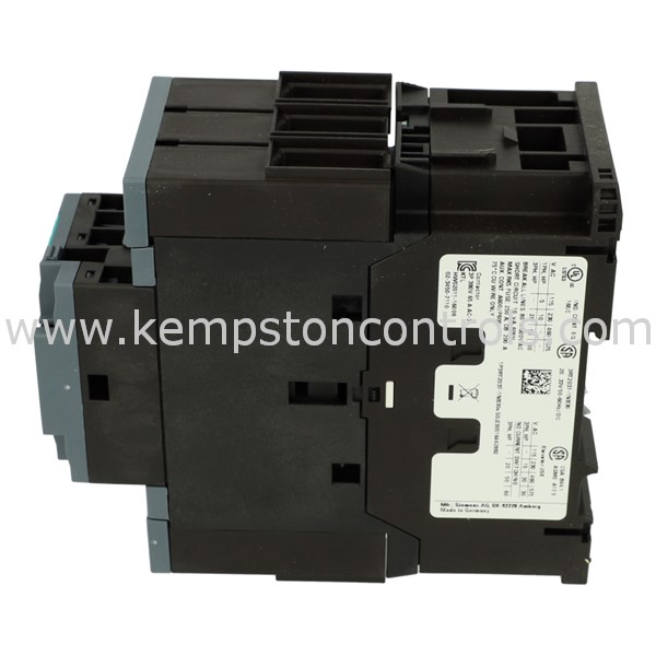 Siemens 3RT2037-1NB30 SIEMENS CONTACTOR AC3: 30KW/400V 1NO+1NC 20-33VAC ...