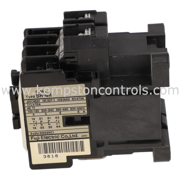 Fuji SH4/H-2A2B/120 FUJI INDUSTRIAL RELAY 2N/O+ 2N/C CONTACTS 120VAC ...