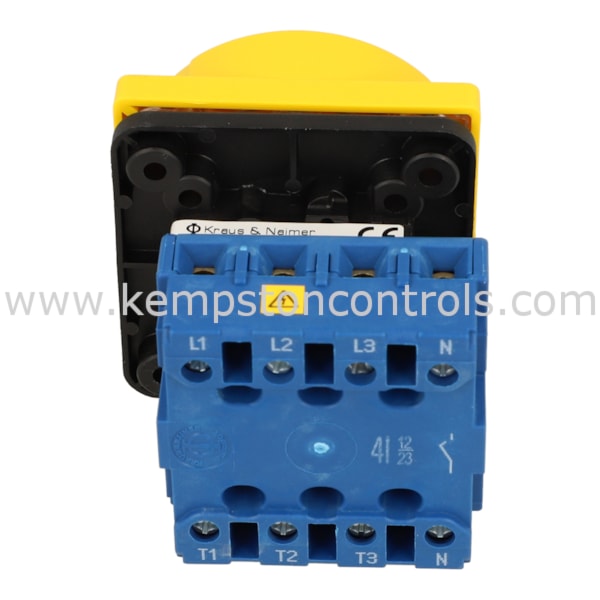 Kraus and Naimer KG32B.T204/01.E KRAUS & NAIMER 4 POLE ISOLATOR FRONT ...