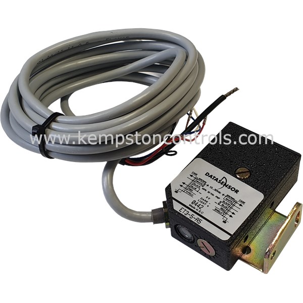 Datasensor ET3-5-A5 DATASENSOR PHOTOELECTRIC PROXIMITY DIFFUSE SENSOR ...