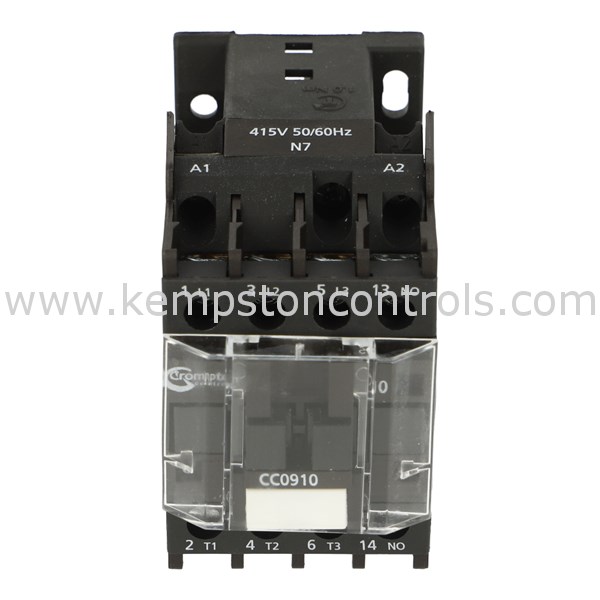 Crompton Controls CC0910-415V CROMPTON CONTROLS 3-POLE 12A, AC-3 WITH ...