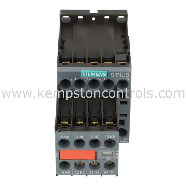 Siemens 3RT2018-1AP04-3MA0 SIEMENS POWER CONTACTOR, 16A, 7.5KW/ 400V, 2 ...