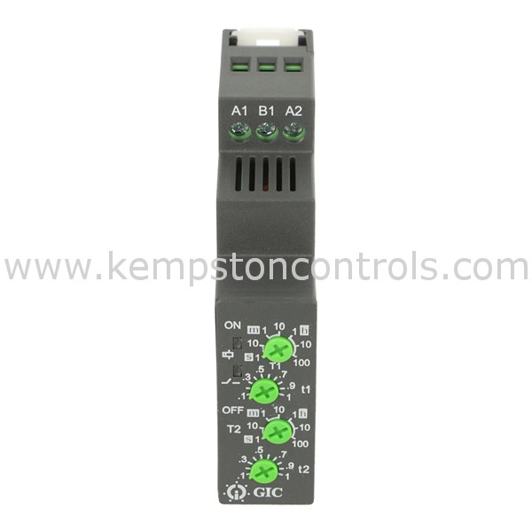 GIC 1CJDT0 GIC MULTIFUNCTION TIMER RELAY, SPDT, CO, 2X0.1S-100H, 12 ...
