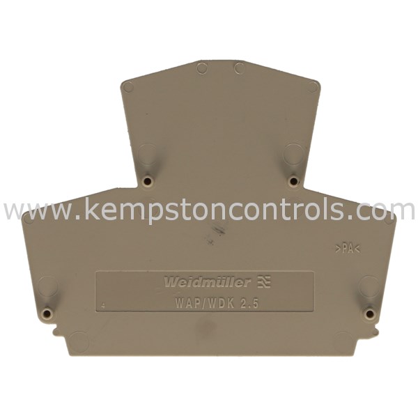 Weidmuller 1059100000 WEIDMULLER END PLATE, W SERIES, 54.5X69X1.5MM ...