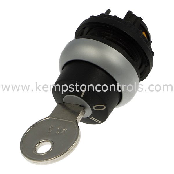 Eaton Moeller M22-WS3-MS5 MOELLER KEY OPERATED SELECTOR SWITCH, 3POSITION, MOMENTARY TYPE ...
