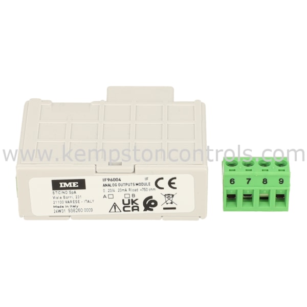 IME IF96004 IME MODULE 2 ANALOGUE OUTPUTS 0/4-20MA FOR NEMO 96HD/HD+ ...