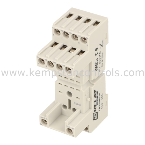 Schrack YRS50004 SCHRACK RELAY SOCKET, SCREW TYPE TERMINALS, 14 POLE ...