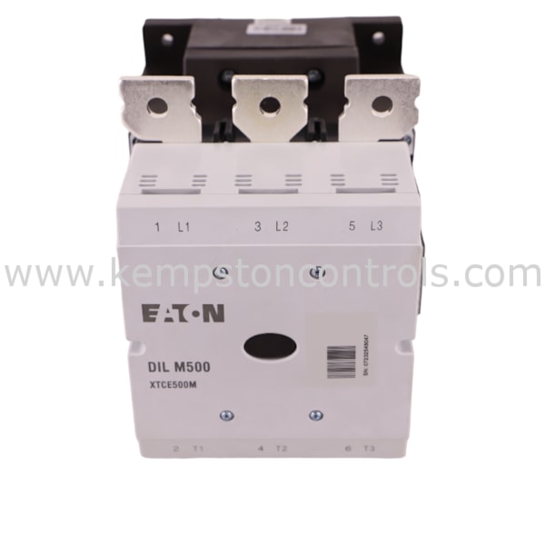 Eaton Moeller DILM500/22(RA250) MOELLER CONTACTOR, 3-P+2N/O 2N/C, 250KW ...