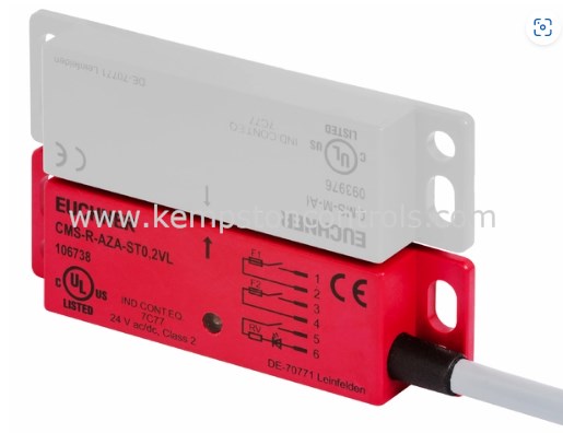 Euchner CMS-R-AXE-03V REED SWITCH, MAGNETIC, 3 NO CONTACTS, IP67 ...