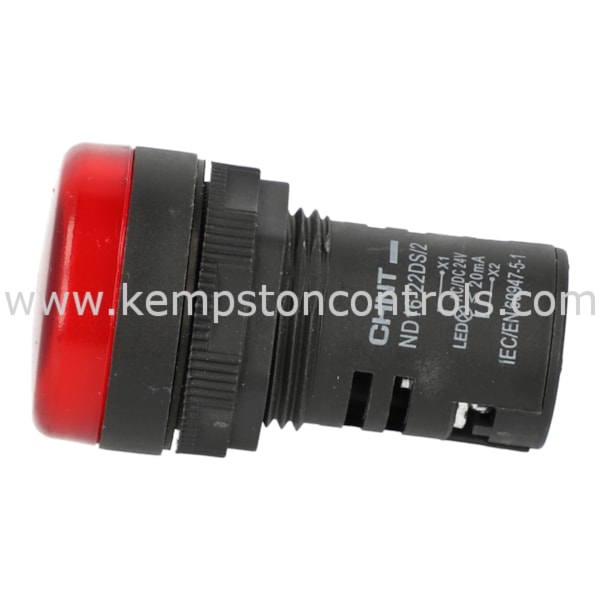 CHINT ND16-22DS/2 24V (R) CHINT RED INDICATOR LIGHT | Kempston Controls
