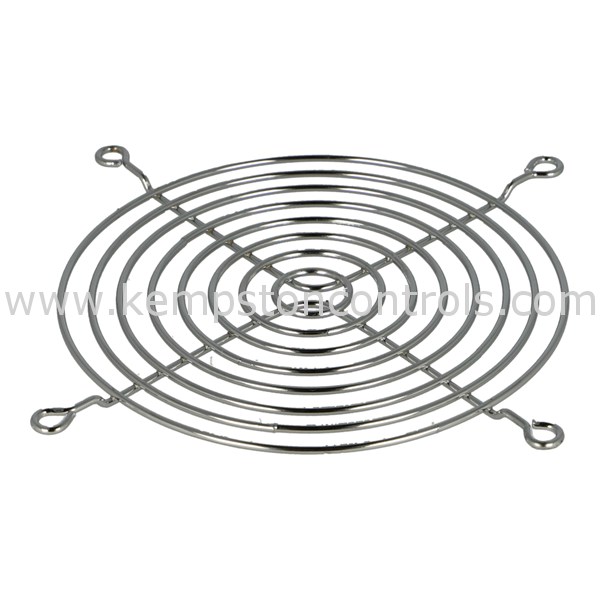 Sunon FG-12.GN SUNON METAL FINGER GUARD, 120MM CHROME PLATED FOR 120MM ...