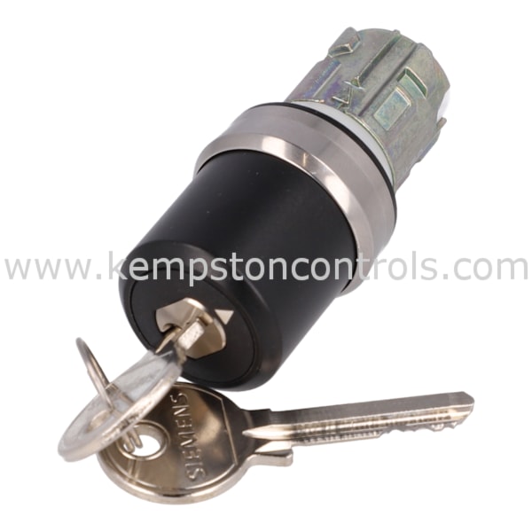 Siemens 3SU1050-5BF21-0AA0 SIEMENS KEY-OPERATED SWITCH CES, 22 MM ...