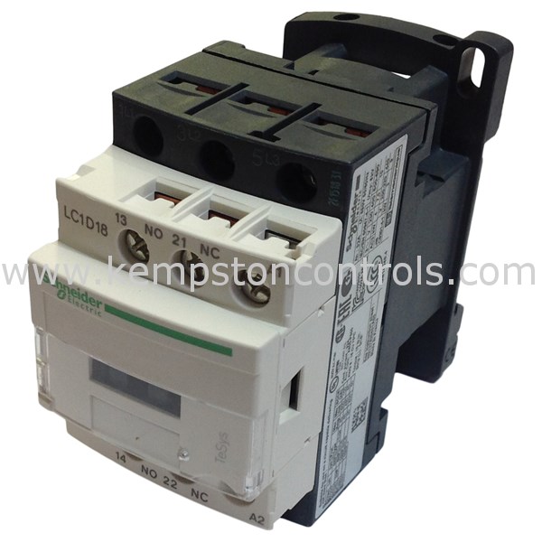 Schneider LC1D18M7 SCHNEIDER CONTACTOR 18A 220 V AC 50/60 HZ | Kempston ...