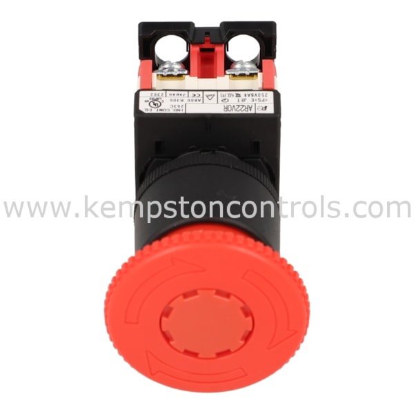 Fuji AR22V0R-11R FUJI PUSHBUTTON EM-STOP PUSH-LOCK, TURN-RESET (SOFT ...