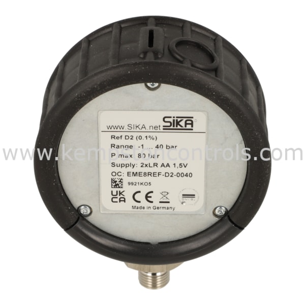 Sika EME8REF-D2L0040 SIKA PRESSURE DIGITAL PRESSSURE GAUGE, TYPE D2, -1 ...