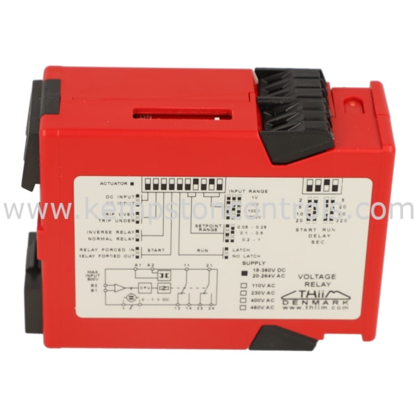 THiiM UMCA E400 DA3C THIIM MULTIFUNCTION VOLTAGE RELAY, 18-360VDC/20 ...