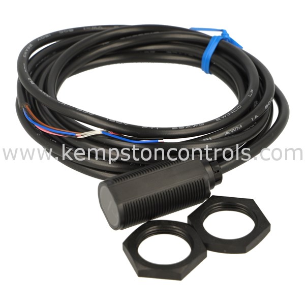 Omron E3FA-DP12 2M OMRON PHOTOELECTRIC SENSOR, M18 AXIAL BODY, DIFFUSE, 300MM, PNP, 2M CABLE ...