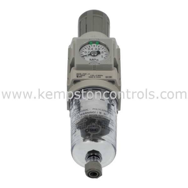 SMC AW20-F02E-D SMC G1/4 MODULAR FILTER REGULATOR 5 MICRON | Kempston ...