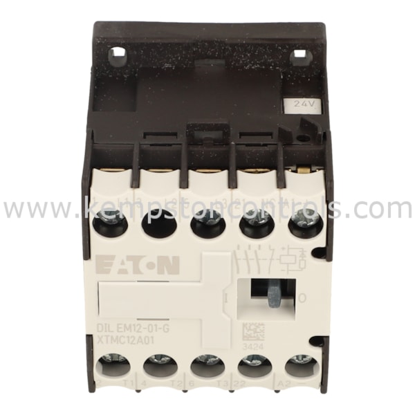 Eaton Moeller DILEM12-01-G(24VDC) MOELLER CONTACTOR,5.5KW/400V,DC ...