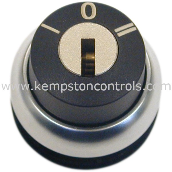 Eaton US M22-WS3-MS2 EATON KEY SELECTOR, 3-POSITION, 'I-0-II', MOMENTARY, KEY WITHDRAWABLE: 0 ...