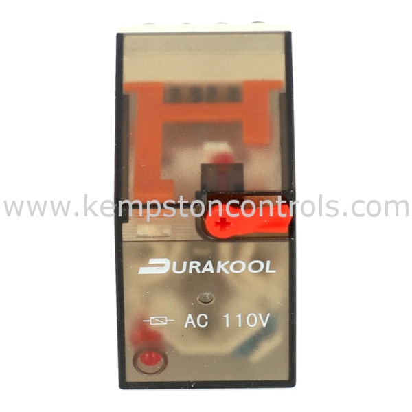 Durakool DX4-2014-23-3110-WTL DURAKOOL PLUG-IN RELAY, LED, 110VAC, 5A ...