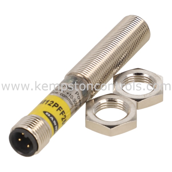 Turck Banner M12PFF25Q8 BANNER PHOTOELECTRIC SENSOR, DIFFUSE, M12, 25MM ...